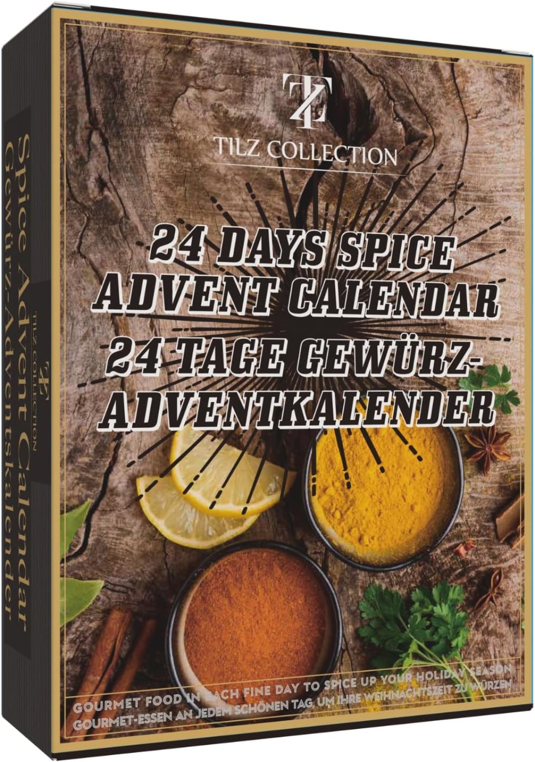 Herbs And Spices Advent Calendar with 24 Mini Spice Jars - Smarter Home ...